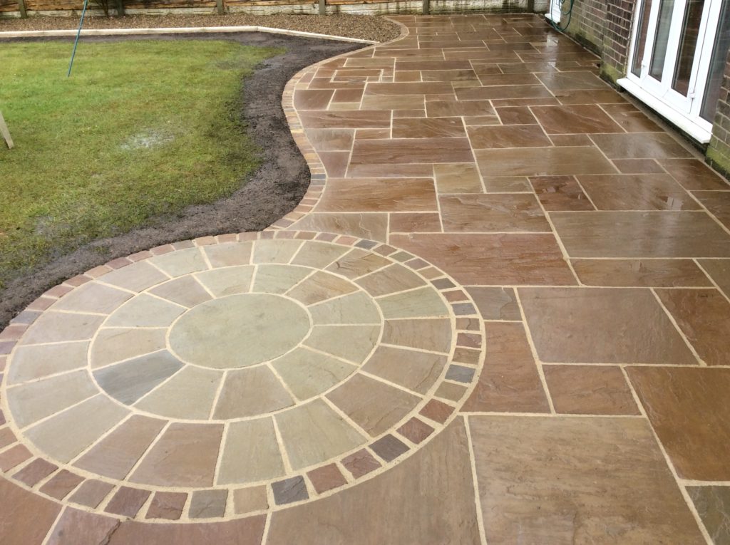 Indian Stone Paving Advanced Landcsapes North West Limited